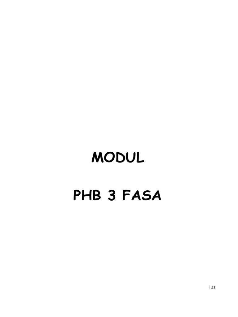 modul 3 fasa | PDF