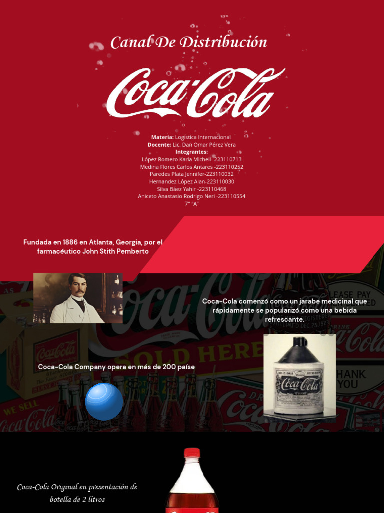 Expo coca (1) | PDF | Coca Cola | Al por menor