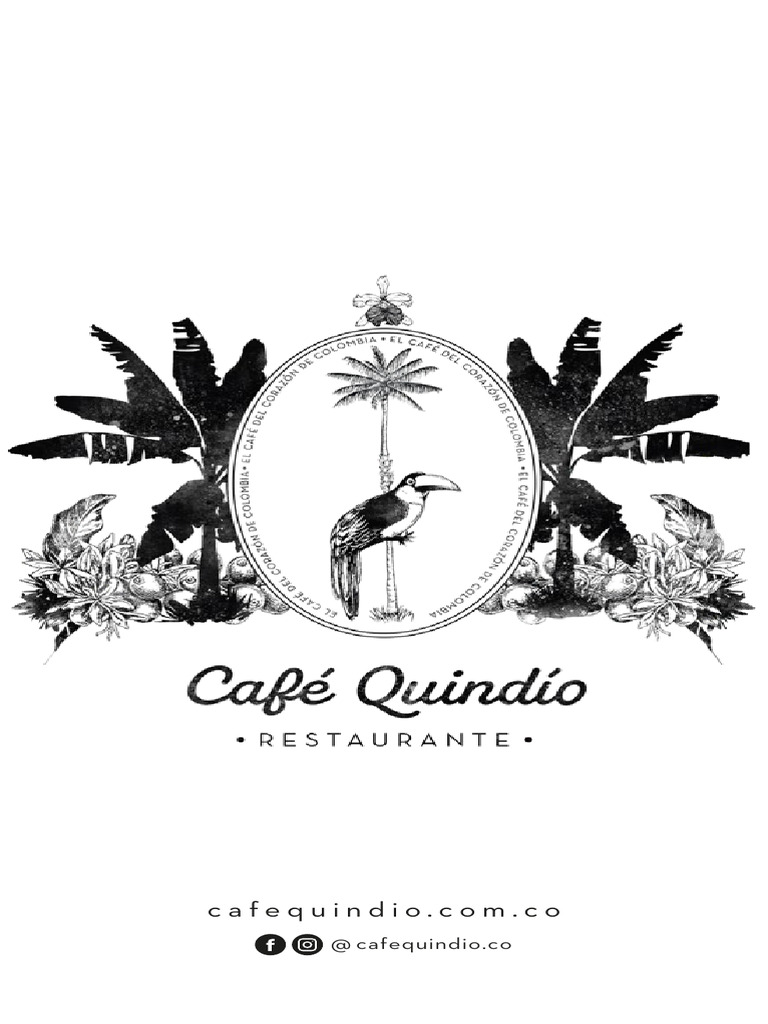 Menú Gourmet Café Quindío | PDF | Alimentos | Tortita
