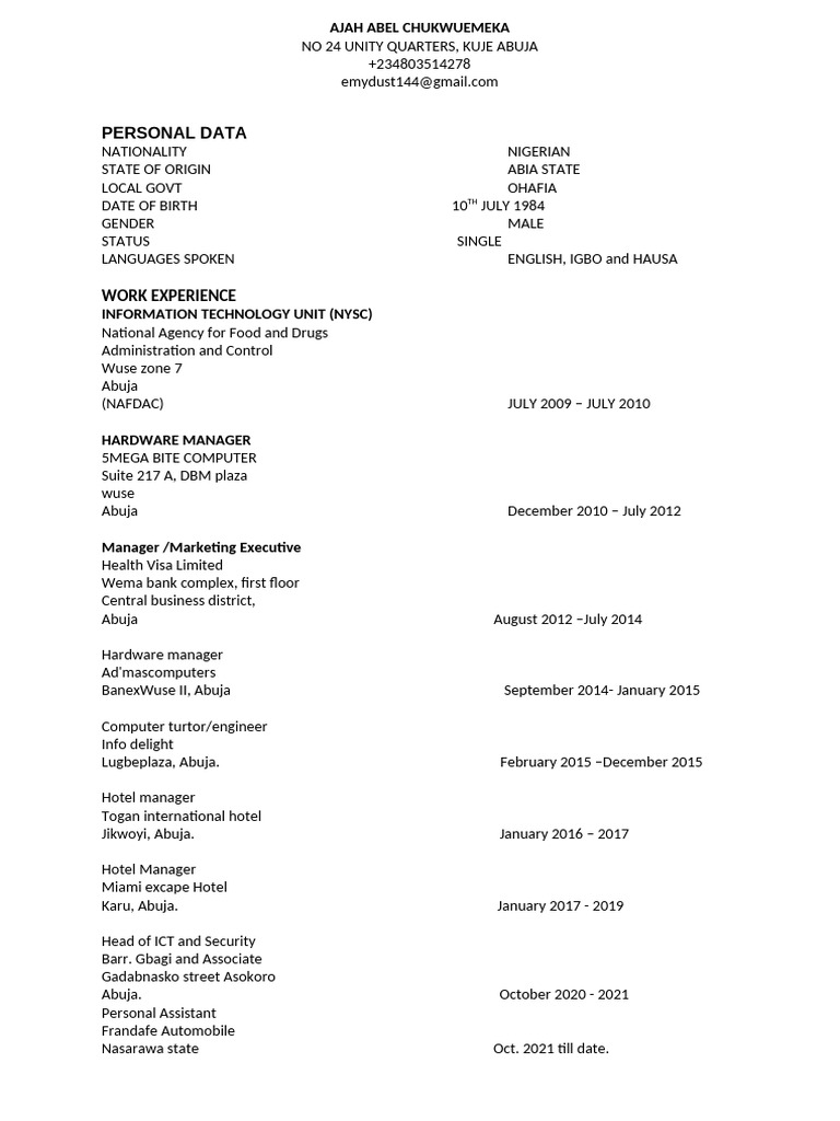 dust(1) | PDF | Nigeria