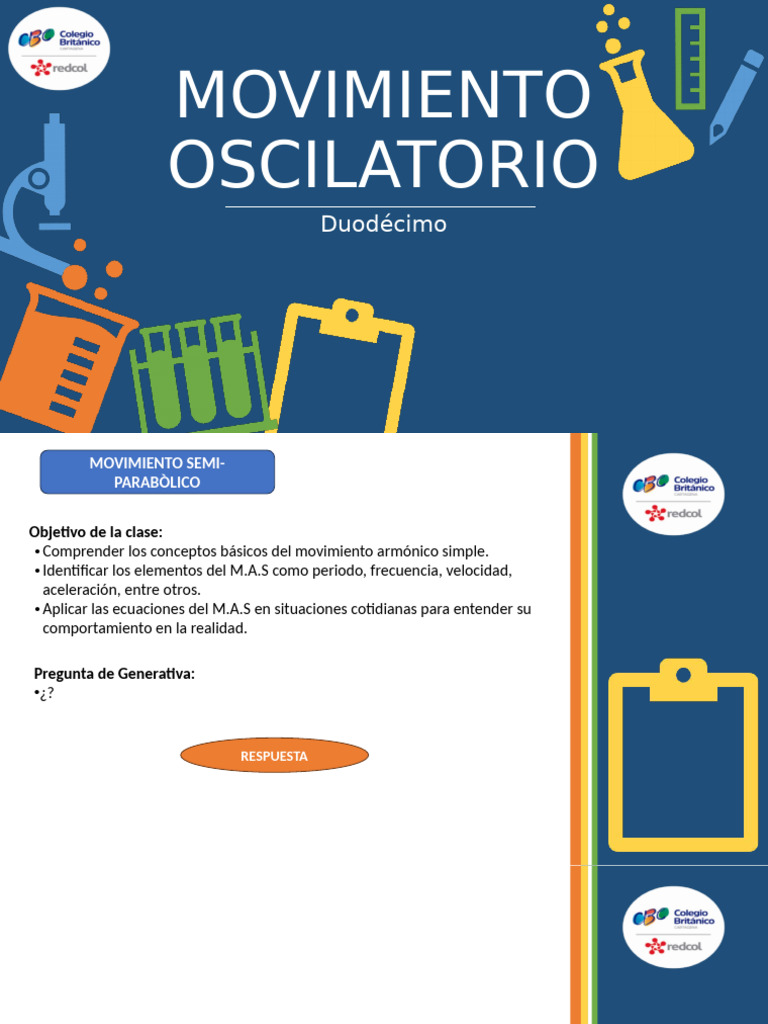 Movimiento Periodico 12mo | PDF