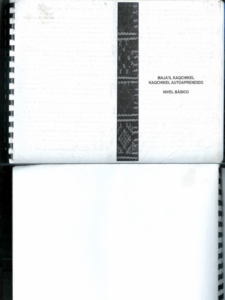 Majail Kaqchikel Kaqchikel Autoaprendido Nivel Basico Compress | PDF