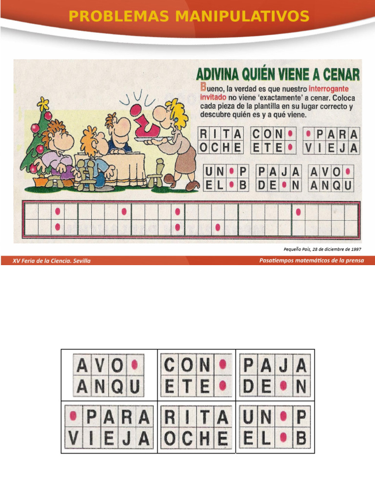 Adivina Quien Viene Cenar Con | PDF