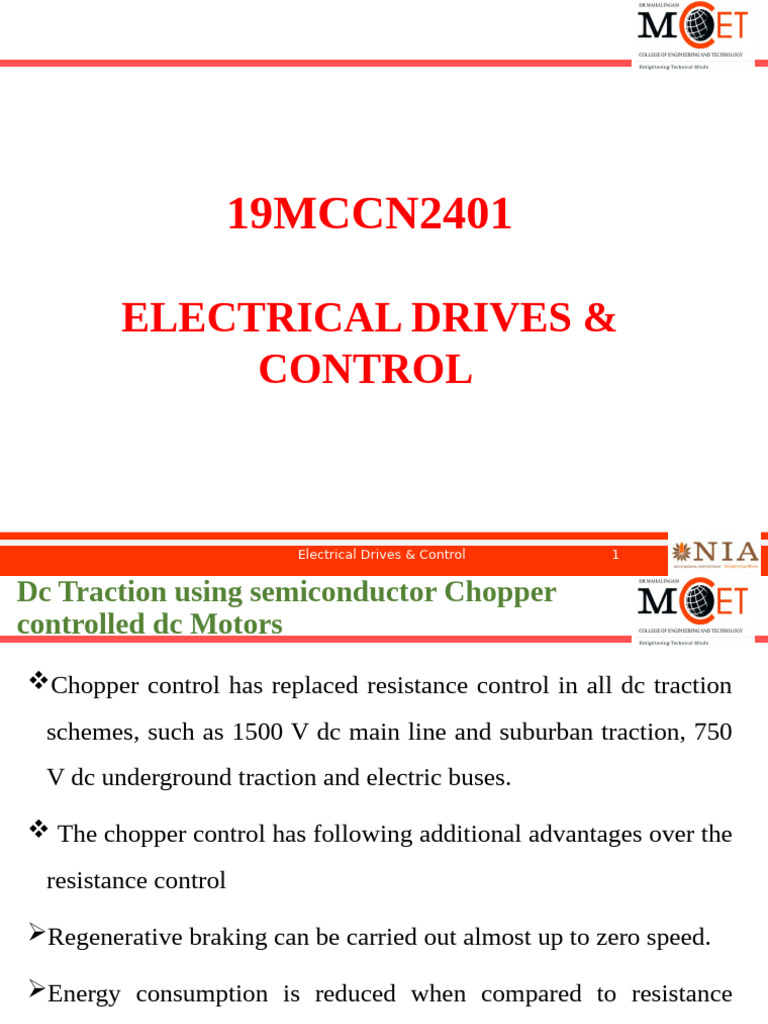 Applications-Electric Traction | PDF | Direct Current | Rectifier