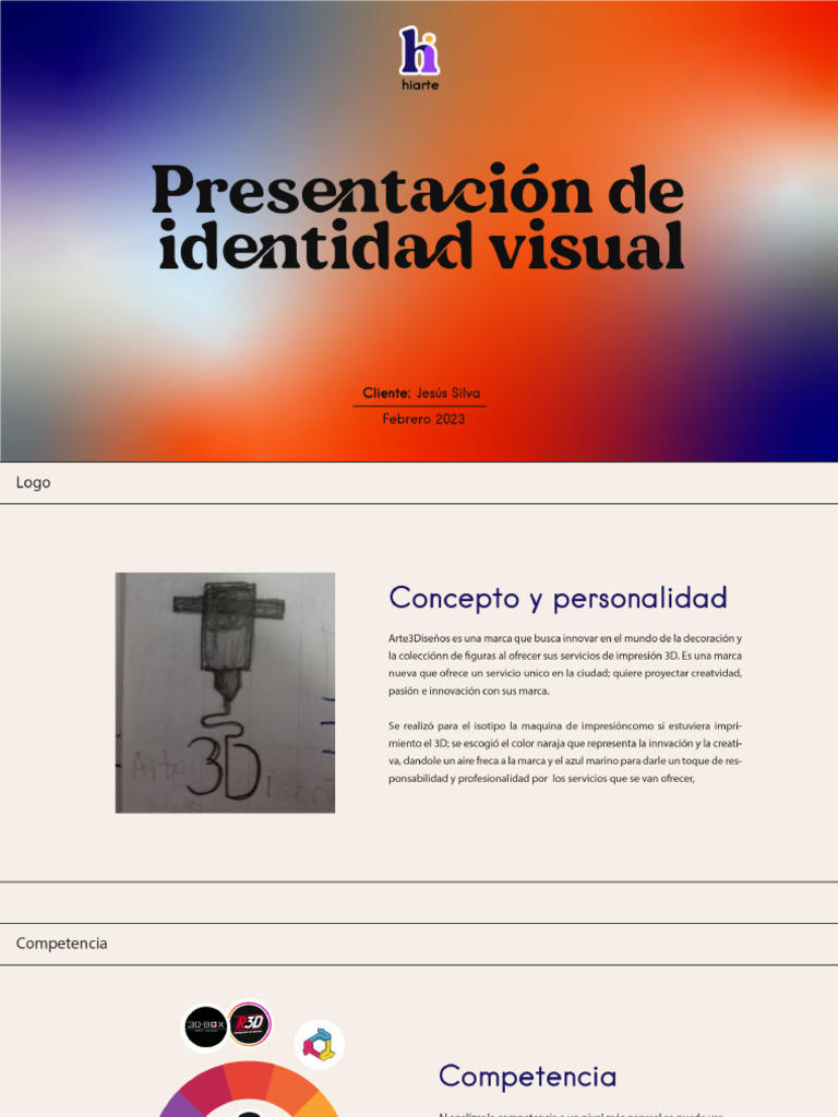 Identidad Visual - Arte3Diseños | PDF