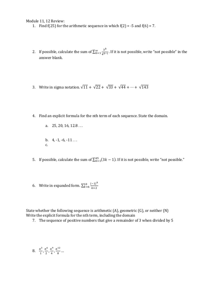 Modules 11 and 12 Review 1 | PDF