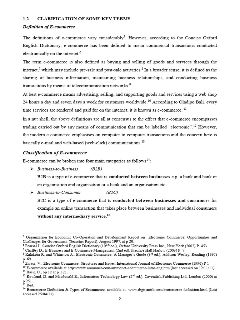 ecom | PDF | E Commerce | Business Economics