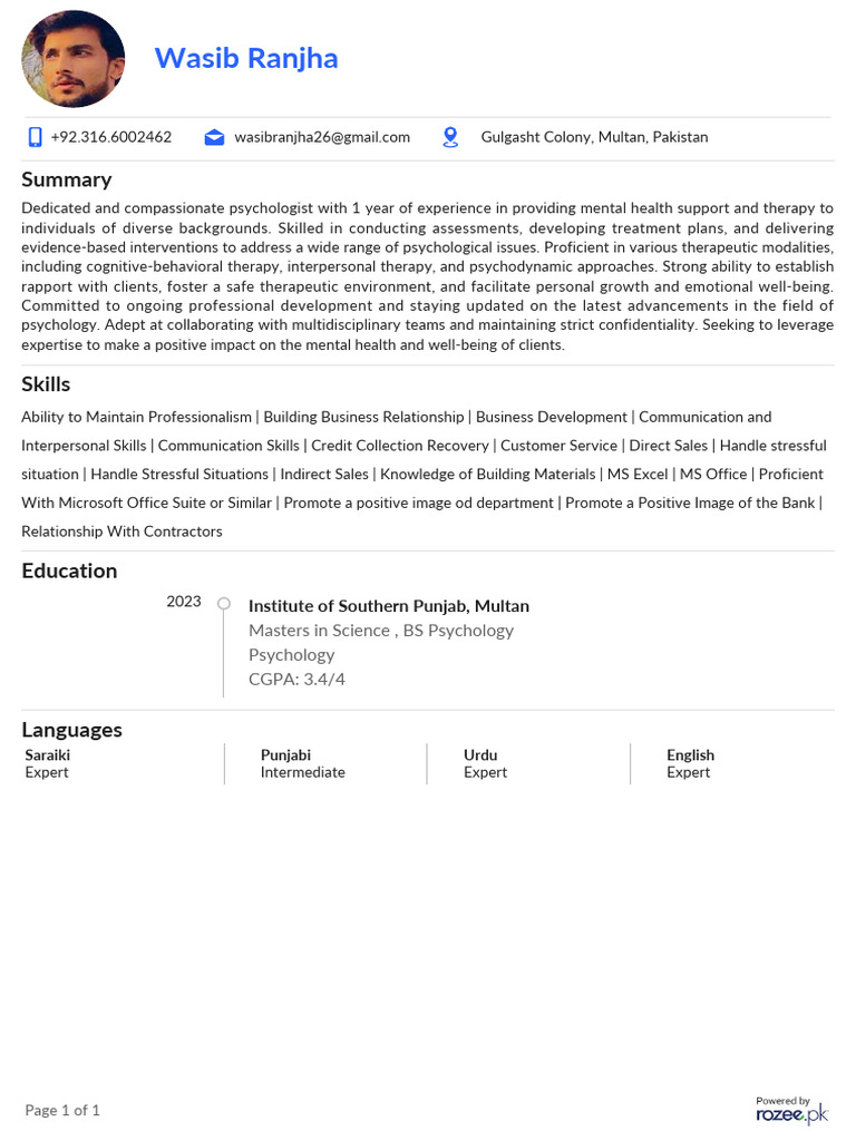 Wasib-CV (2) (1) | PDF