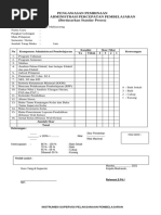 Laporan Hasil Supervisi Pembelajaran 2023-2024 | PDF