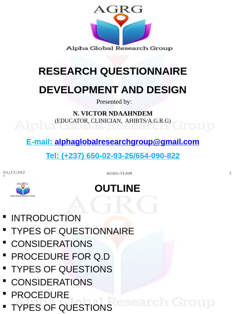 Questionaire Designing | PDF | Questionnaire | Behavioural Sciences