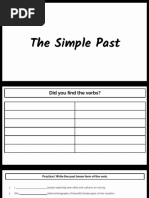 Past Simple Paragraph Practice | PDF