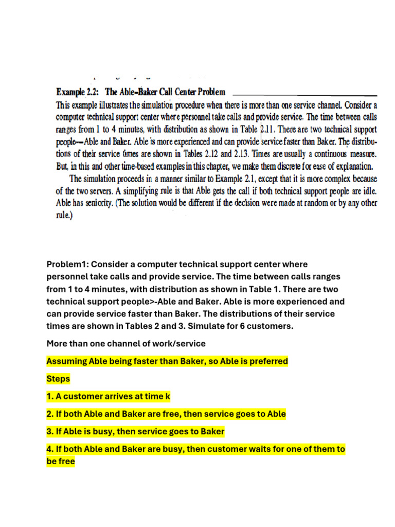 Problem2 (Able and Baker) | PDF