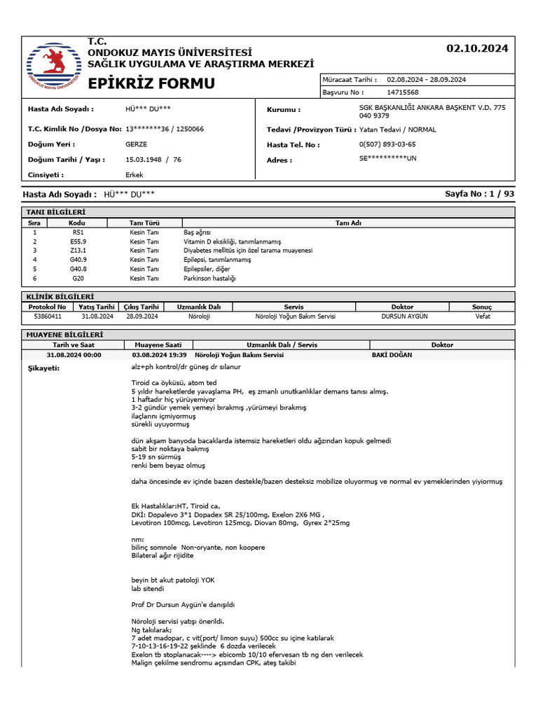 Epikriz | PDF