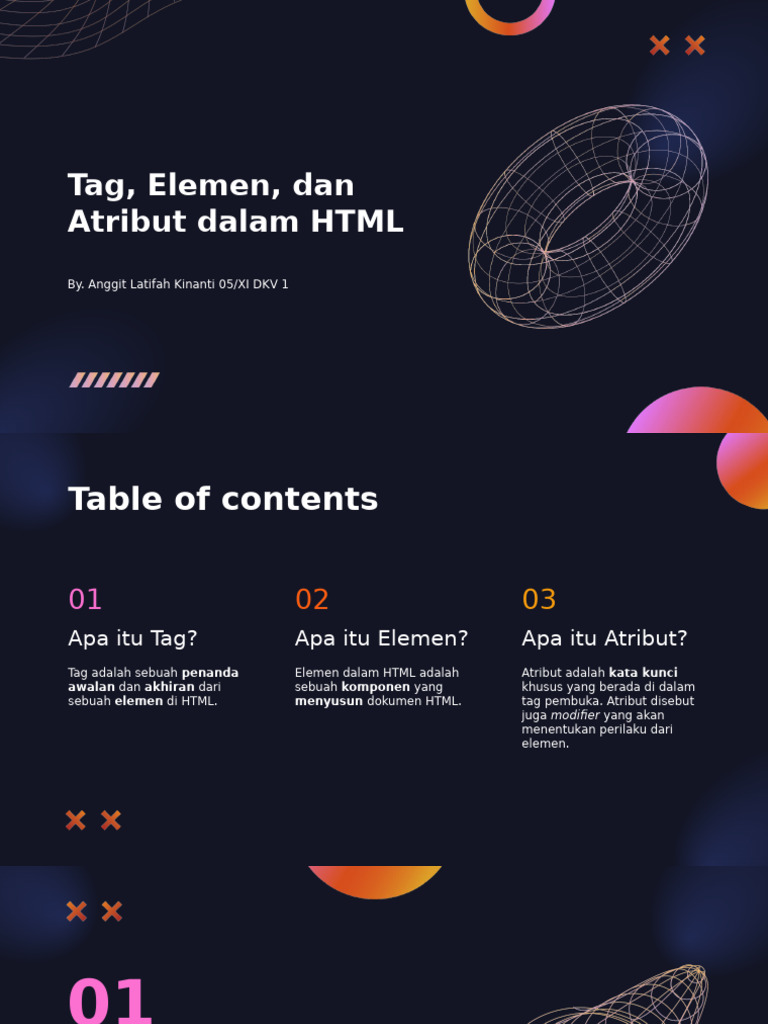 3D Wireframe Shapes Business Basic Template by Slidesgo | PDF