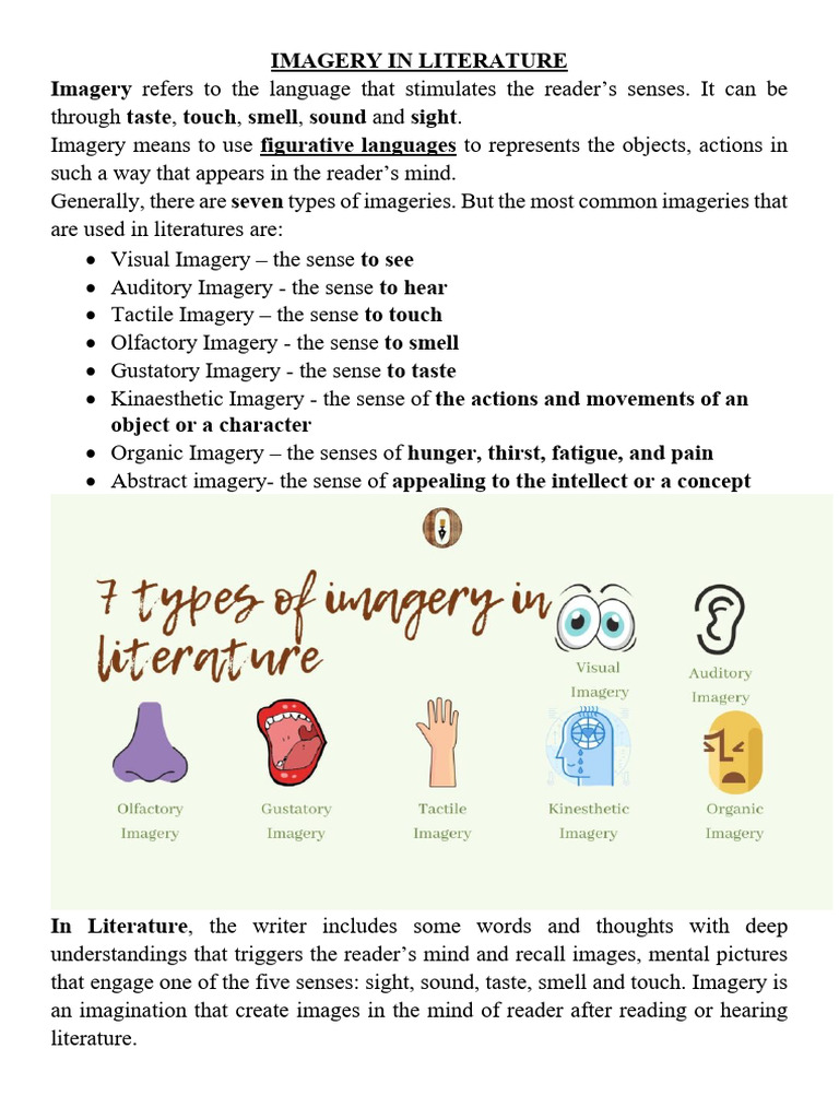 Understanding Imagery and Symbolism | PDF | Senses | Mind