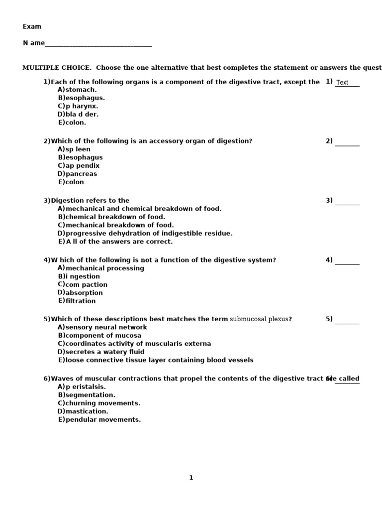 Ch24 | PDF | Stomach | Pancreas