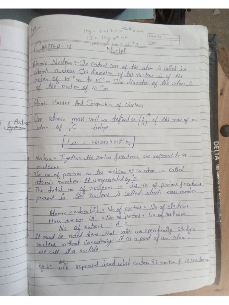 Nuclie School Notes-1 | PDF