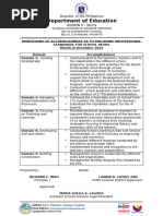 Accomplishment Report On LIS 2024-2025 | PDF | Information Technology | Computing