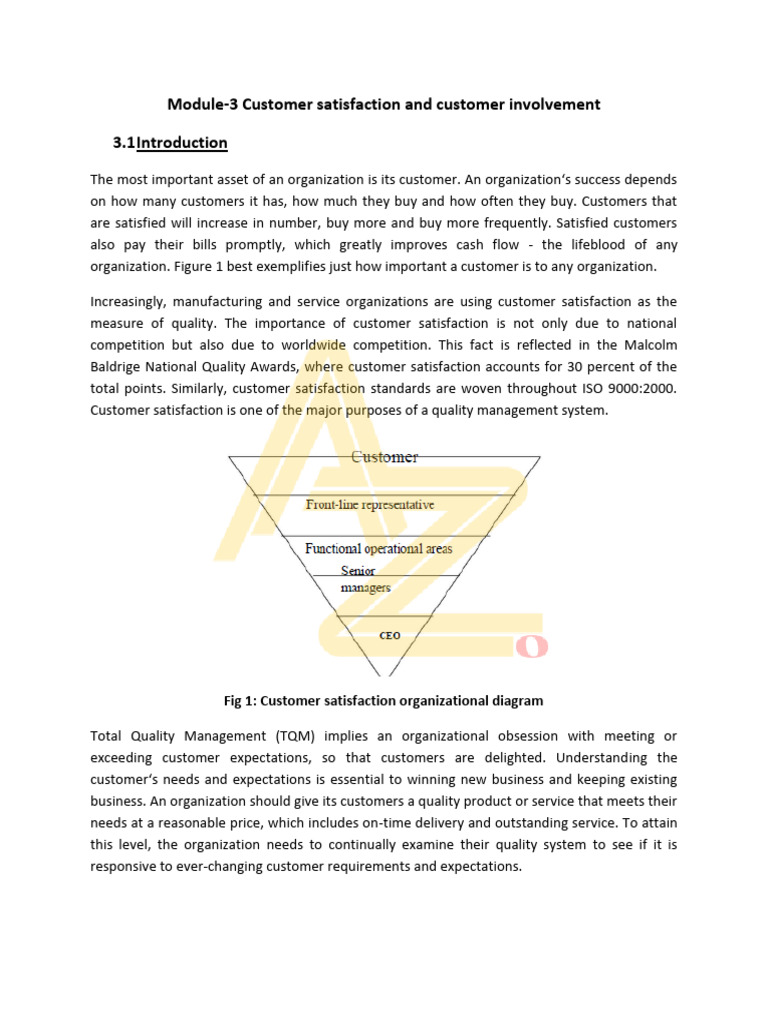 TQM Mod3@AzDOCUMENTS.in | PDF | Customer | Business