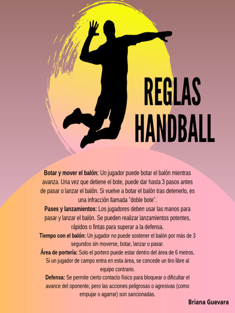 reglas del handball | PDF