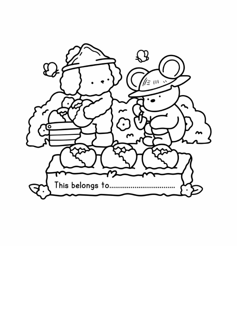 40 Digital Free Coloring Pages PDF | PDF