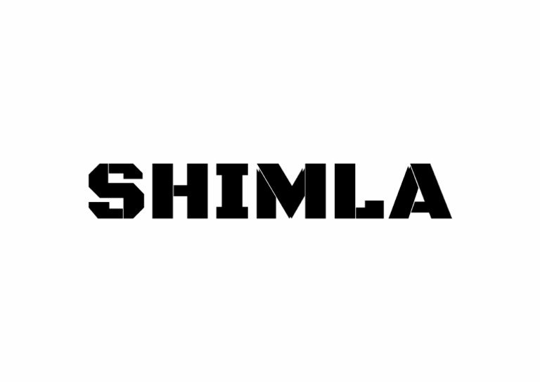 Shimla Text | PDF