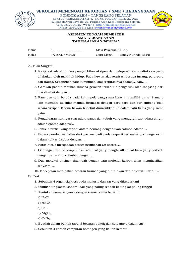 Asts Ipas Sindy | PDF