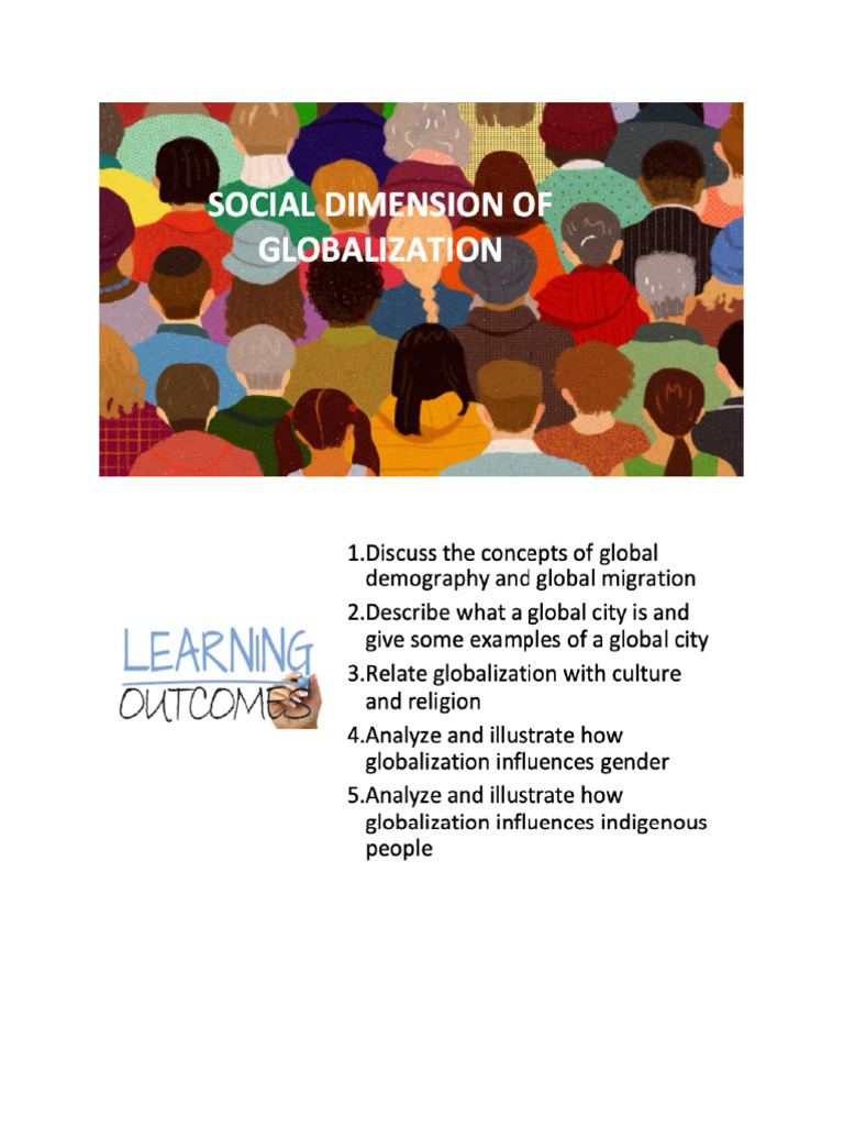 Social Dimension of Globn Students | PDF