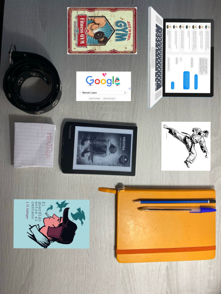 Knolling, Mentira de Care Santos (Trabajo Hecho Por Olga Troyan) | PDF