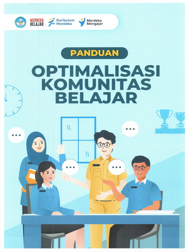 PANDUAN OPTIMALISASI KOMUNITAS BELAJAR - Approve Dirjen | PDF