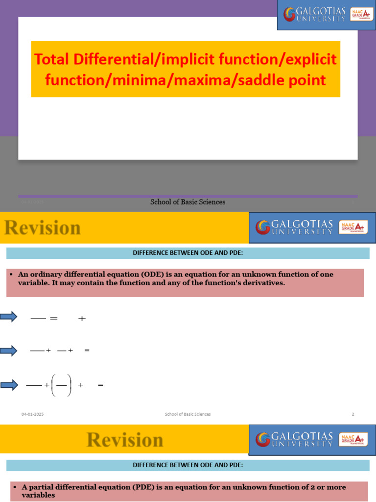 Maxima Minima | PDF | Derivative | Analysis