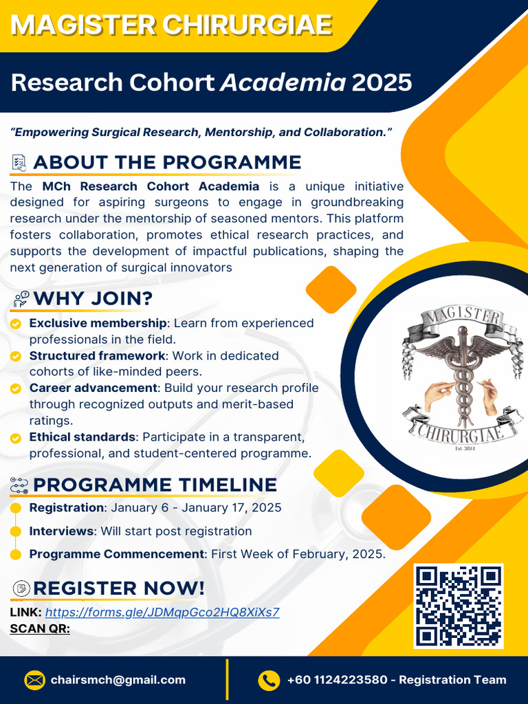 Research Cohort Academia 2025 | PDF