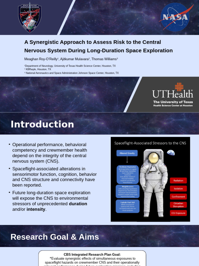 NASA Slide Deck 2 | PDF | Cerebellum | White Matter