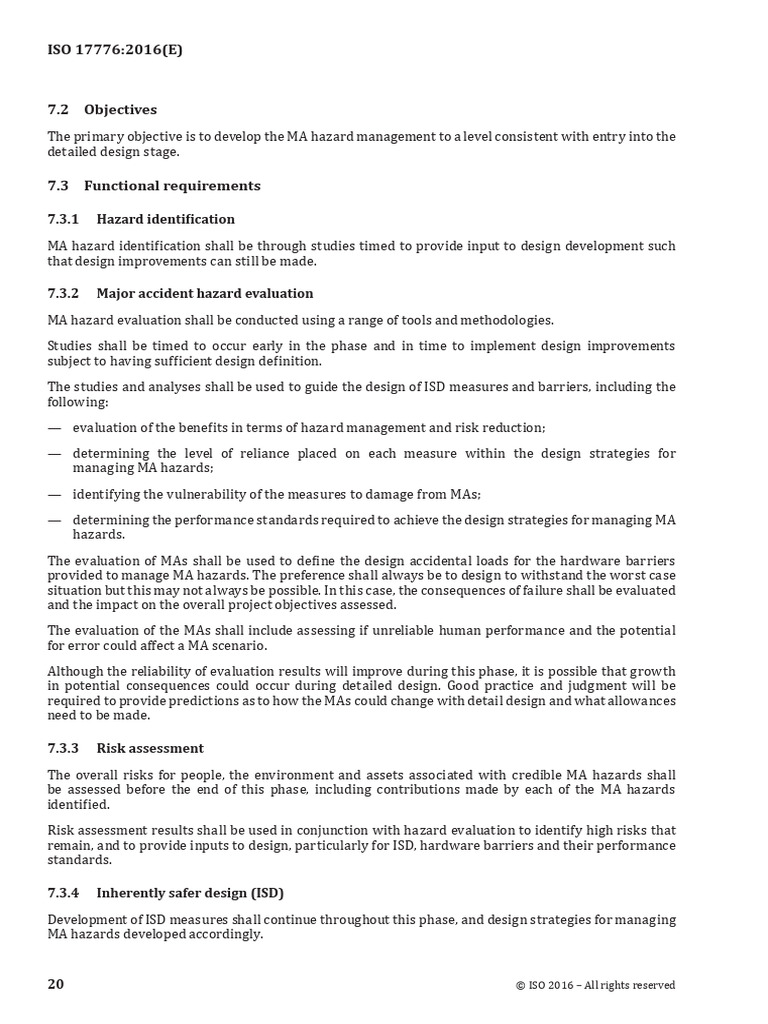 ISO 17776-2016_6 | PDF | Risk | Evaluation