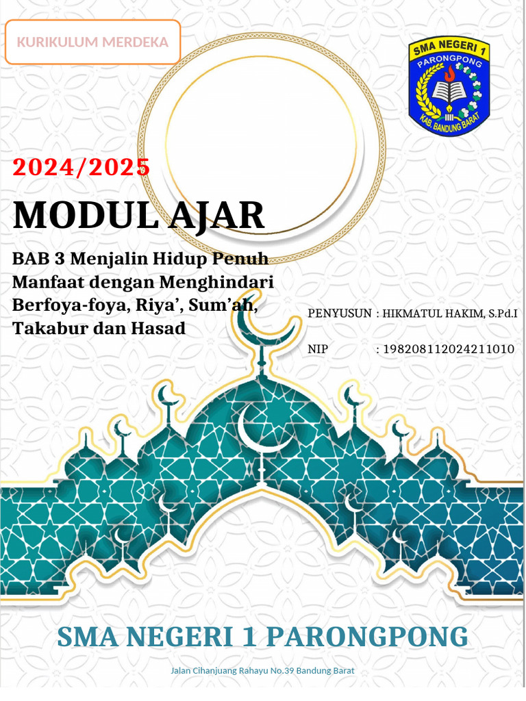 MA PAI - Menjalin Hidup Penuh Manfaat Dengan Menghindari Berfoya-Foya ...