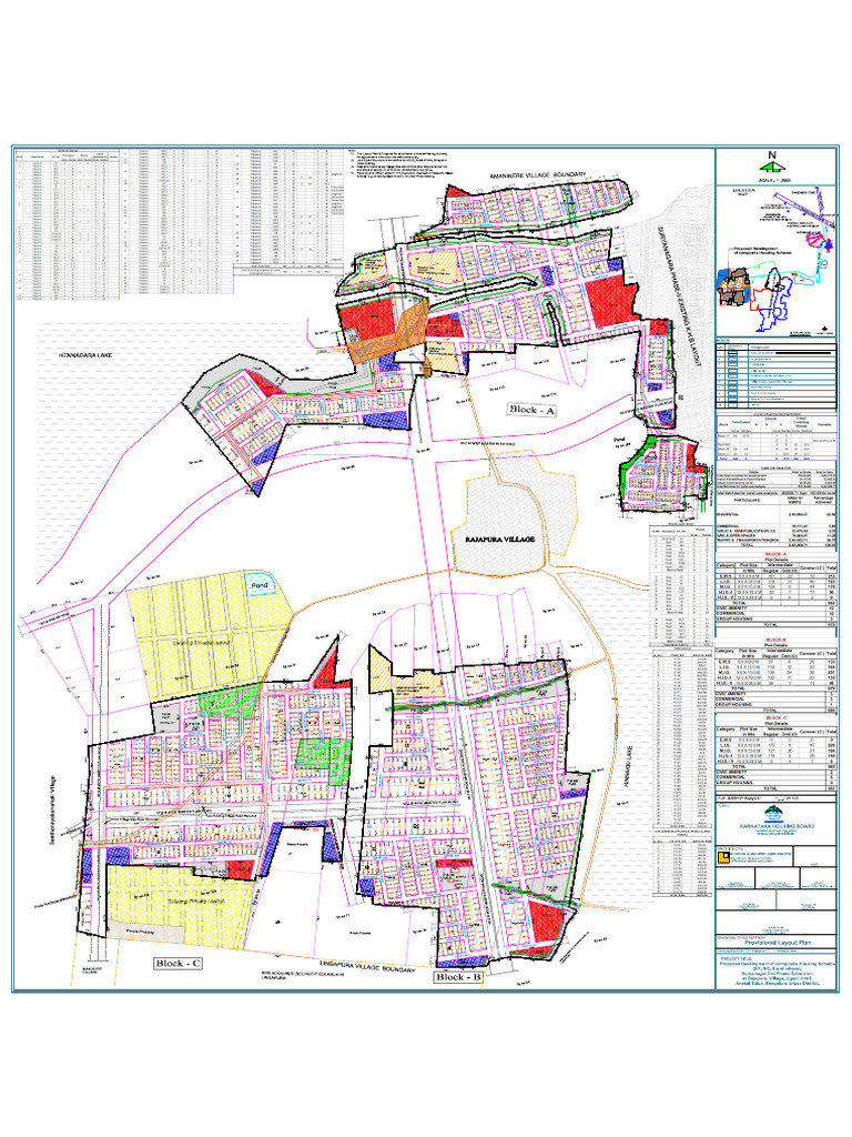 Rajapura Layout With Site No 22-04-2022 (1) - Model | PDF