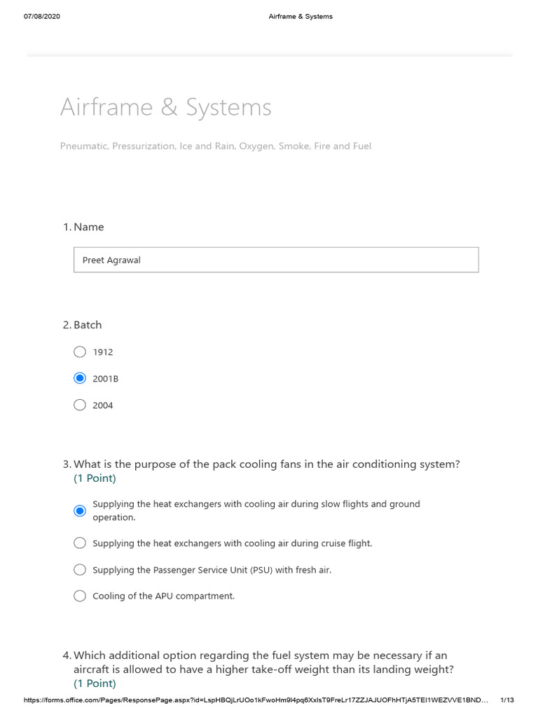 Airframe & Systems | PDF | Engines | Valve