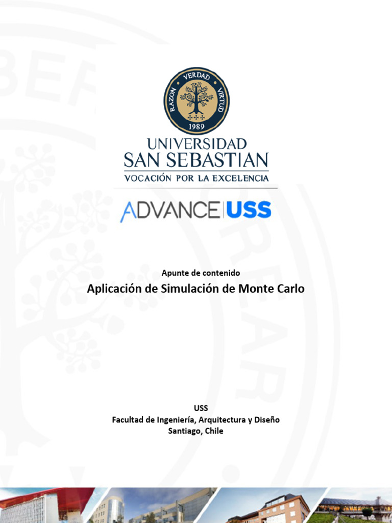Aplicación de Simulación de Monte Carlo | PDF | Probabilidad | Simulación