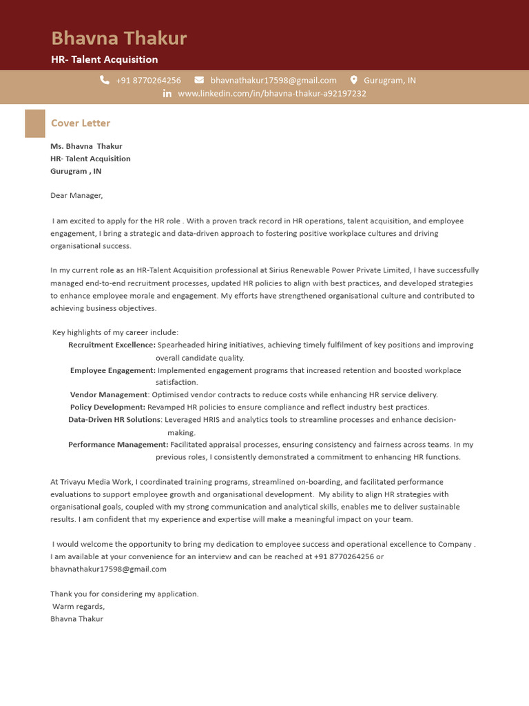 Cover Letter 1 (1) | PDF