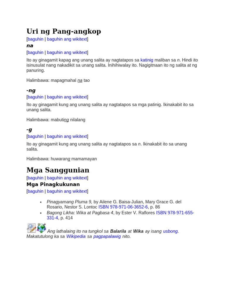 Uri NG Pang ANGKOP | PDF