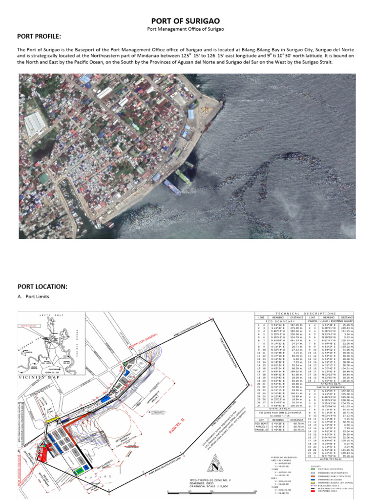 Port of Surigao Profile and Facilities | PDF | Earth Sciences