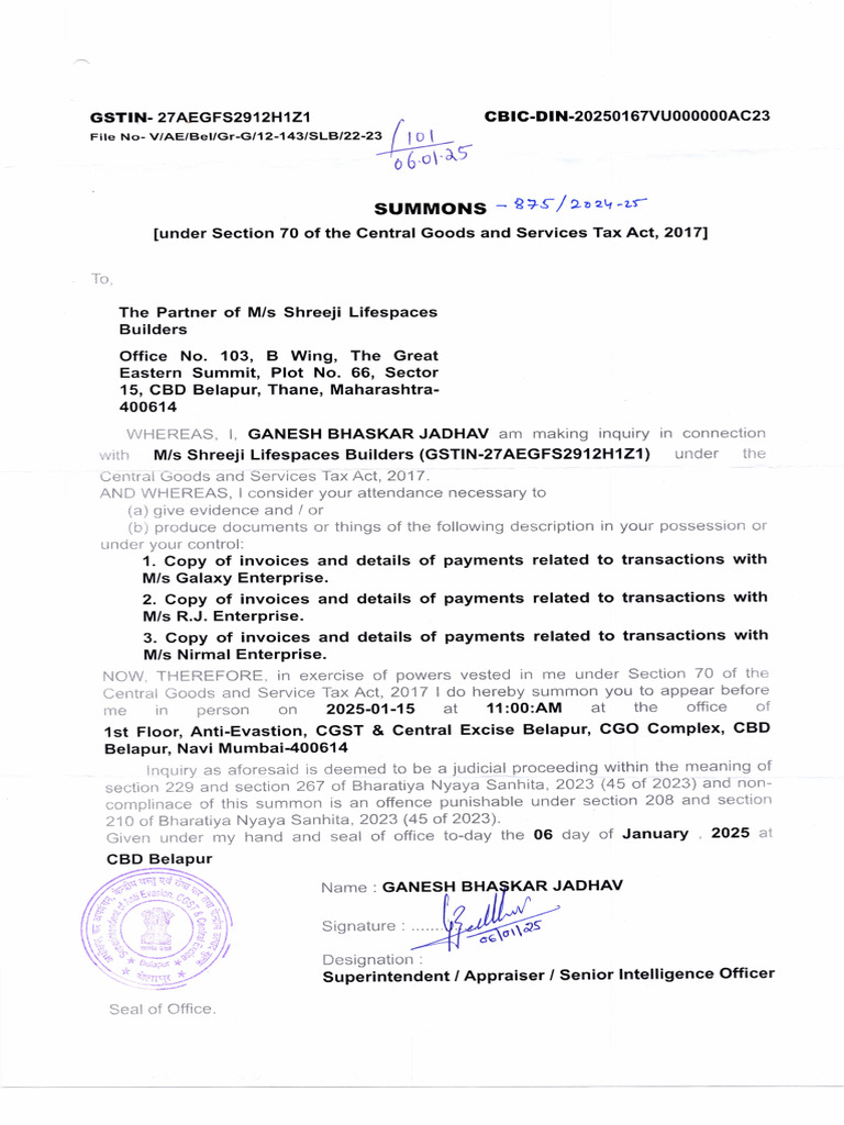 GST Notice | PDF