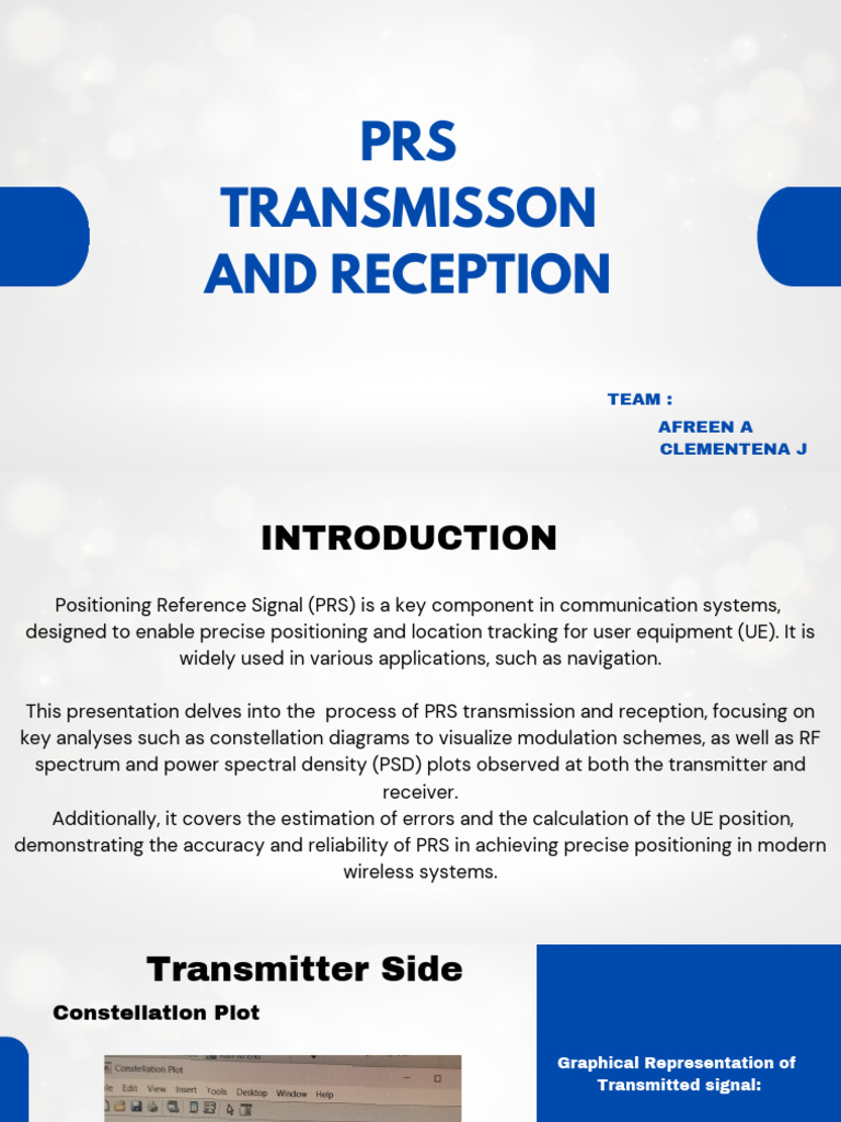 PRS | PDF | Spectral Density | Radio
