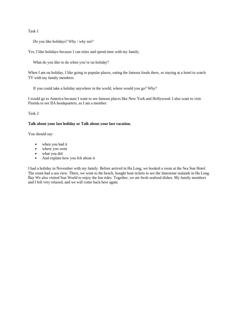 Lesson 3 - Holiday accommodation | PDF