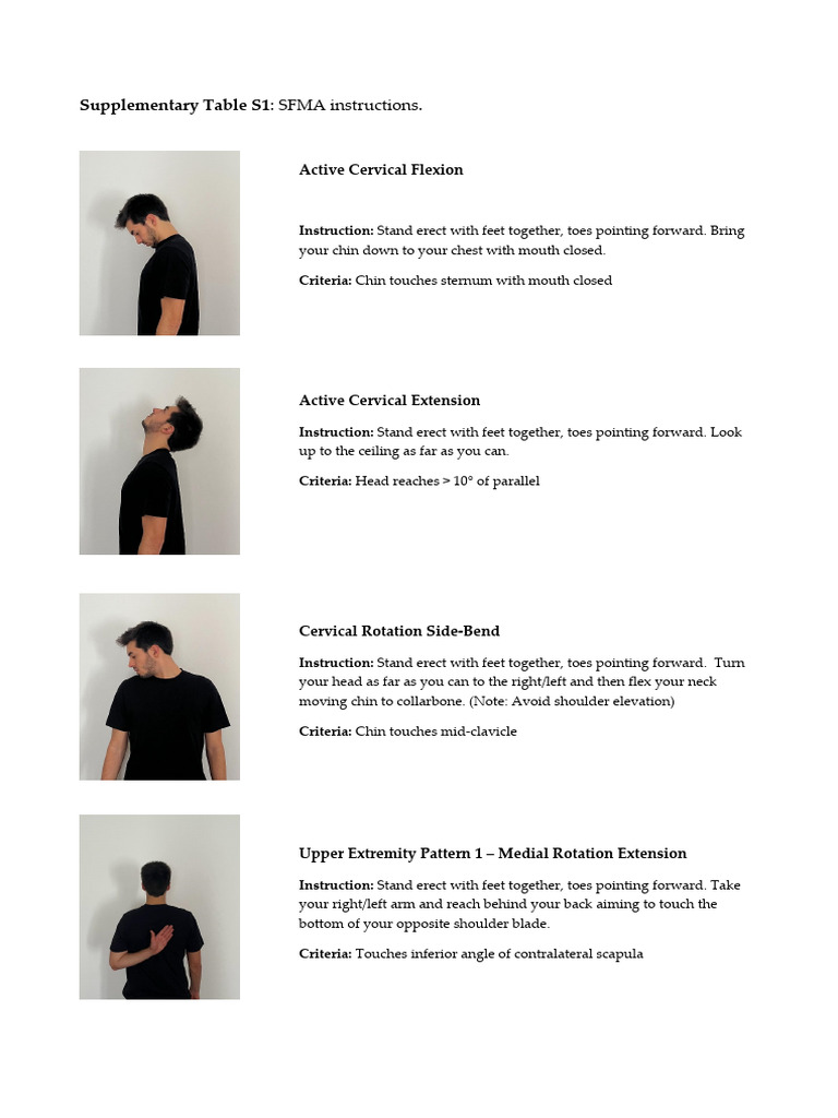 supplementary Table S1 | PDF | Anatomical Terms Of Motion | Foot