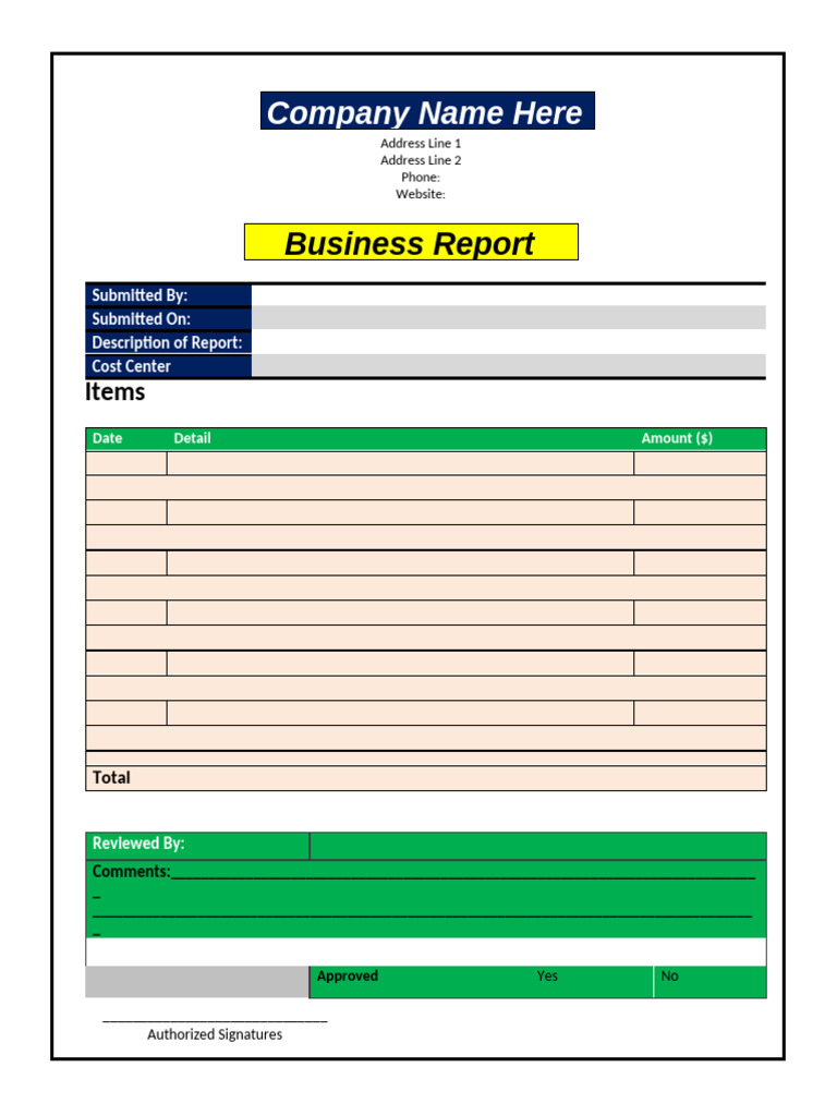 Business Report Sample-955462402 | PDF