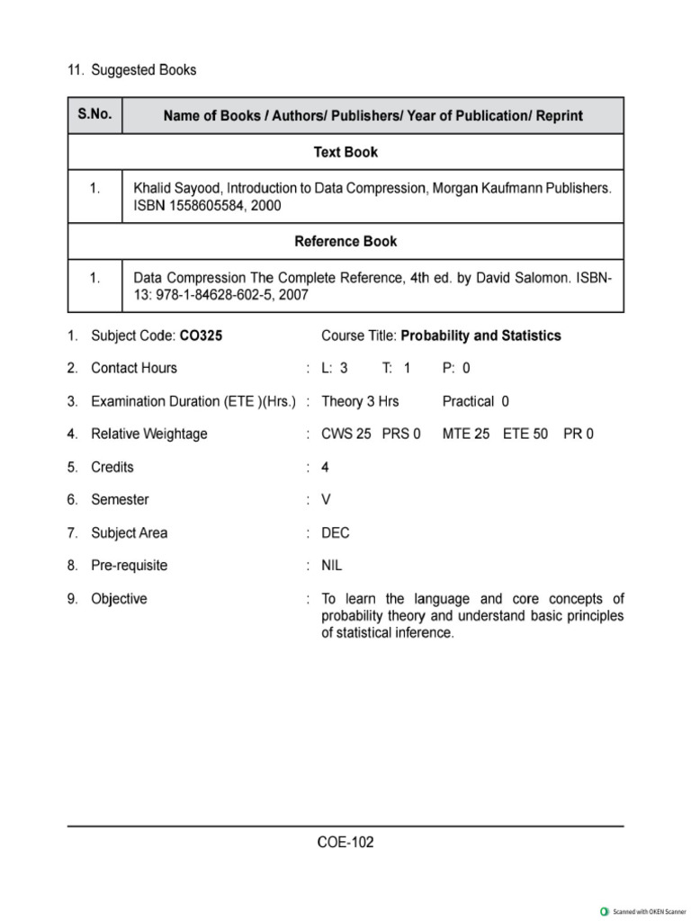 DTU PNS Syllabus | PDF
