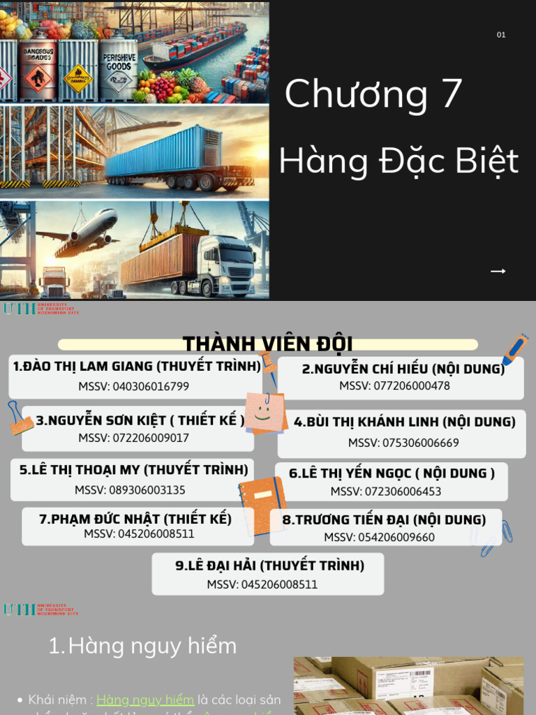 HHVT - Chương 7 Hàng Đặc Biệt | PDF