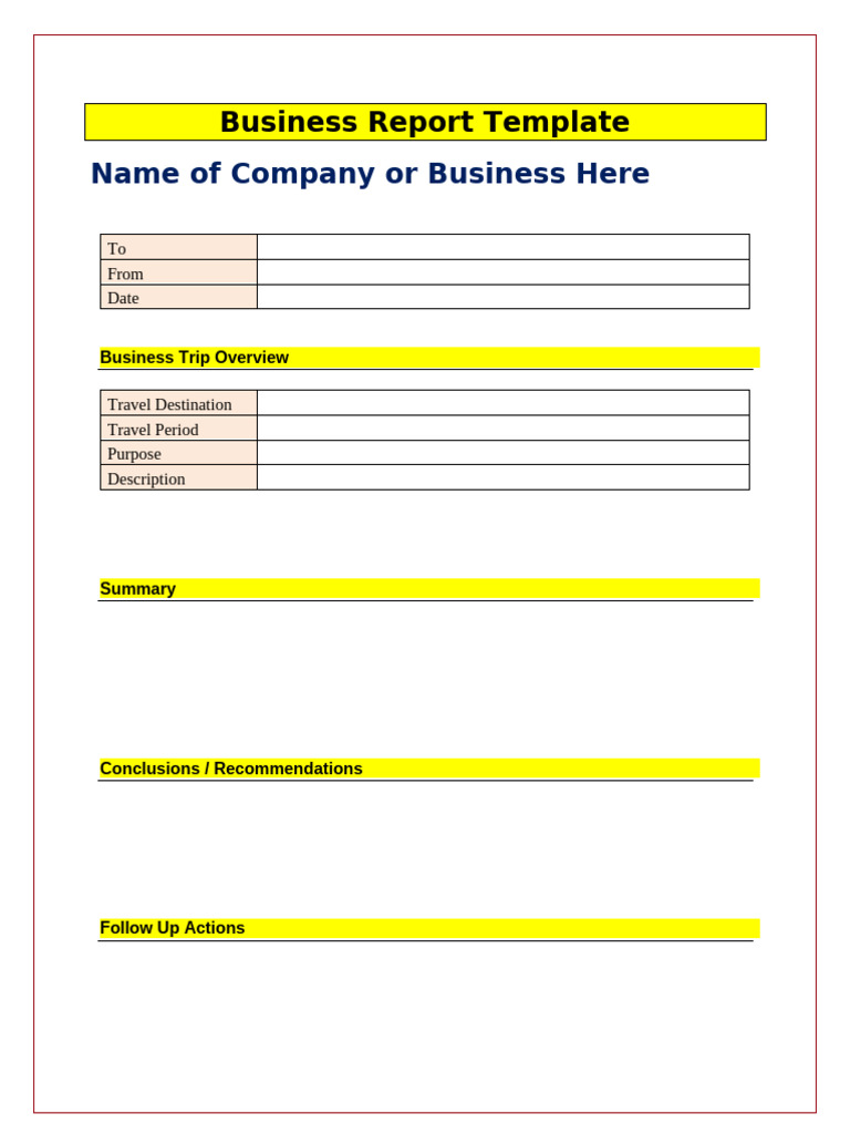 Business Report Sample-955462412 | PDF