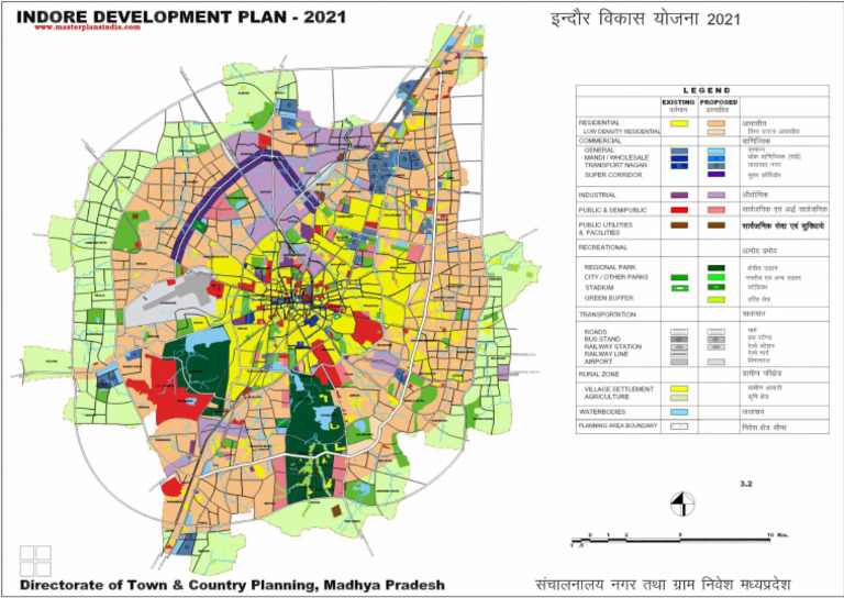 Master Plan 2021 Indore | PDF